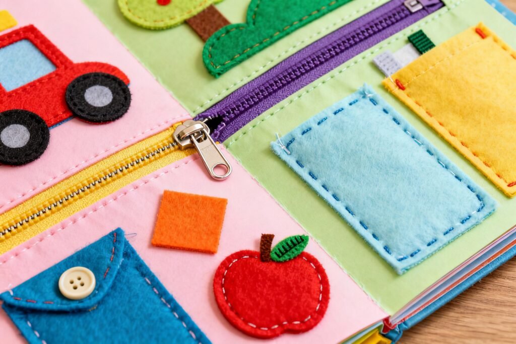 Fun DIY Busy Book Pages for Your Preschooler